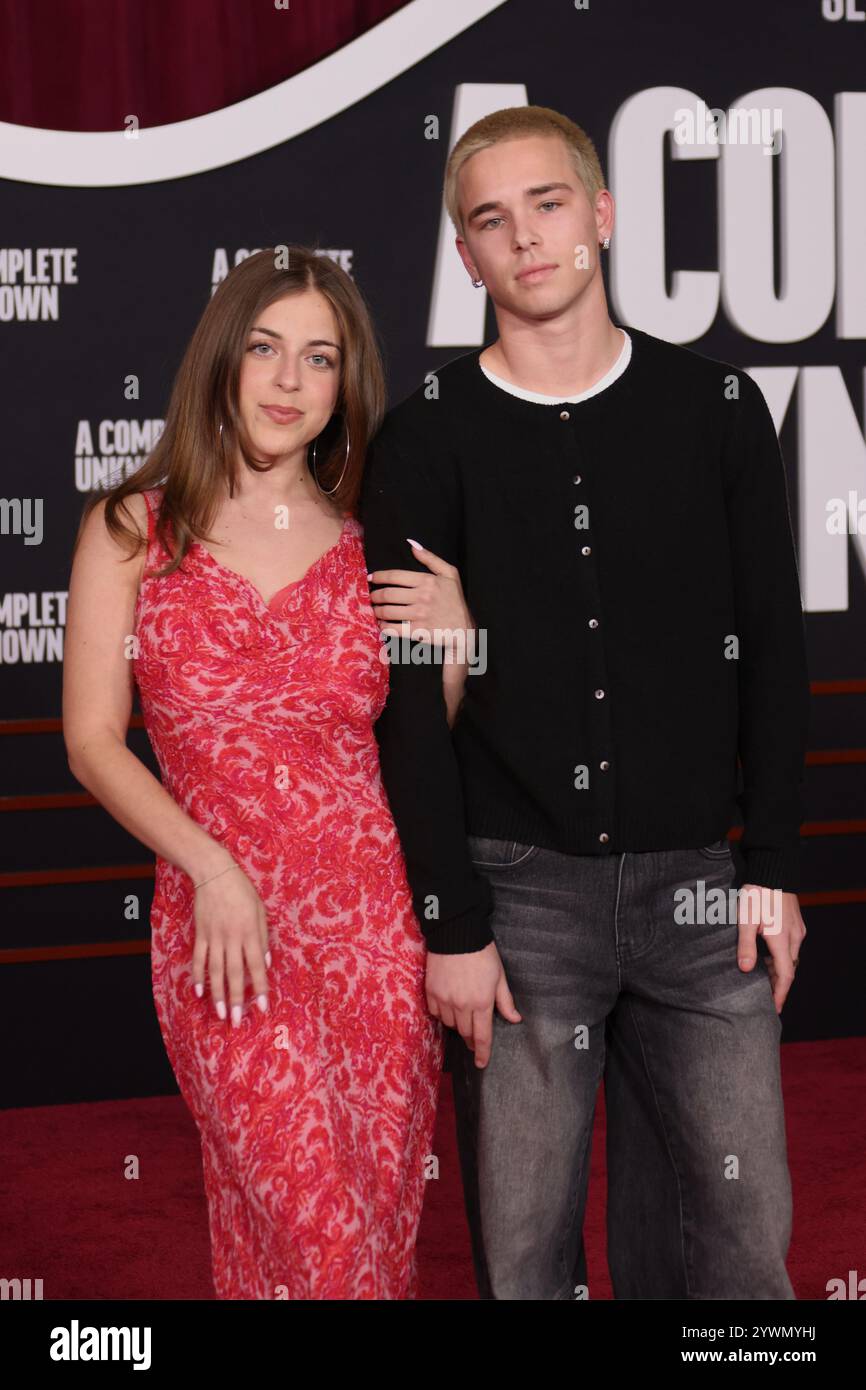 Los Angeles, USA. 11th Dec, 2024. Ariel Martin an Milo Murphy attend ...