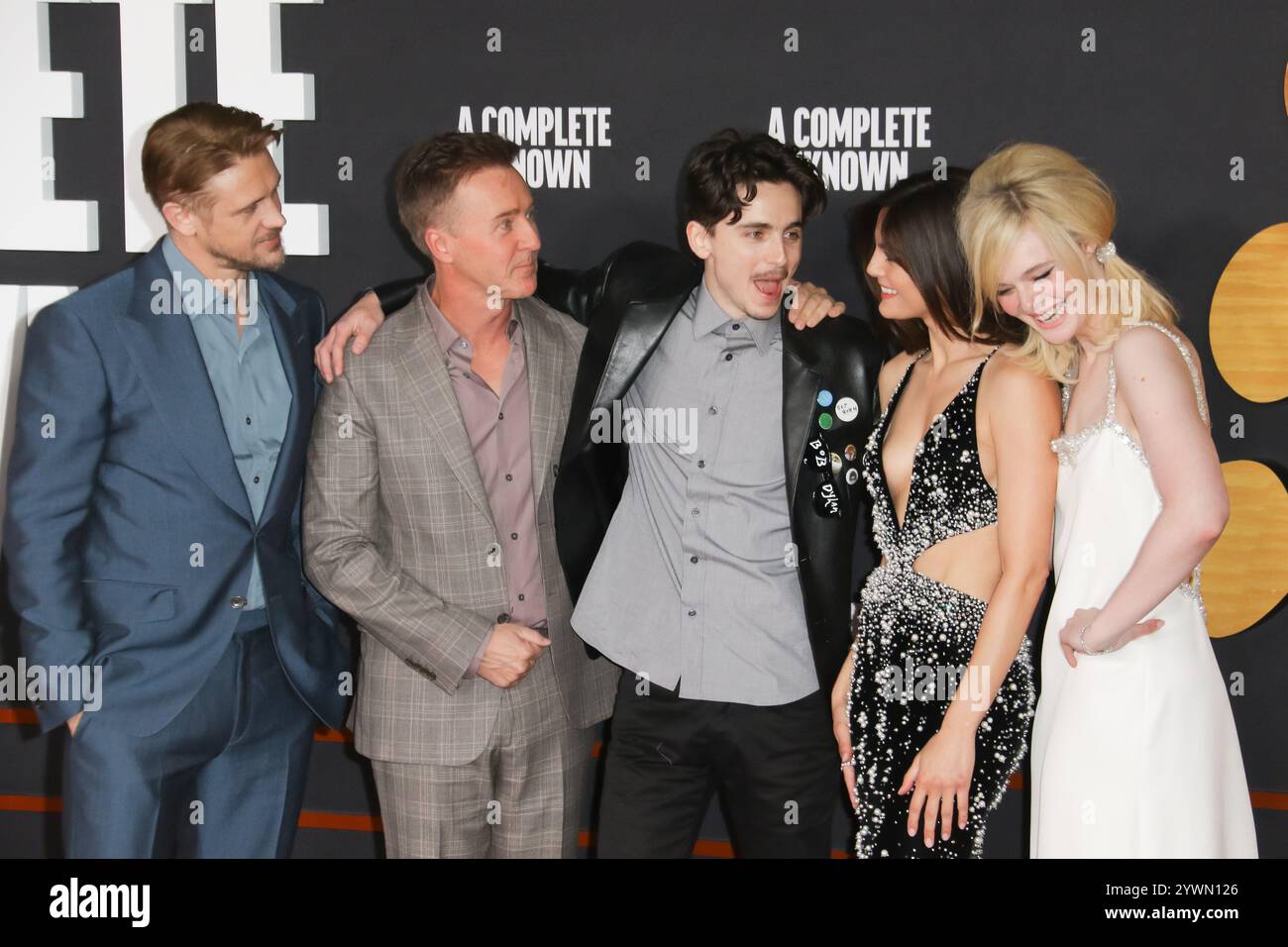 Los Angeles, USA. 10th Dec, 2024. Boyd Holbrook, Edward Norton ...