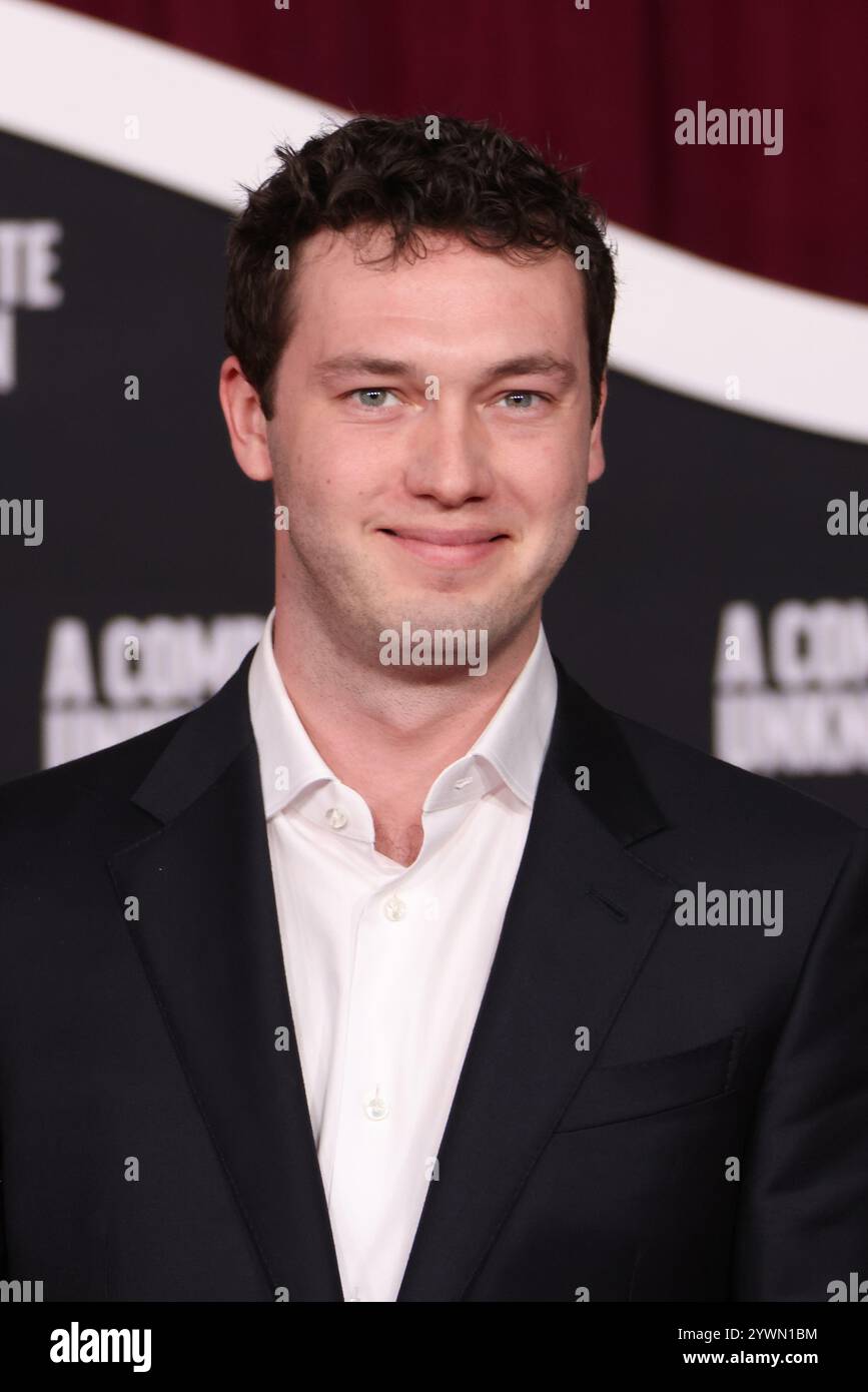Los Angeles, USA. 11th Dec, 2024. Will Harrison attends the Los Angeles ...