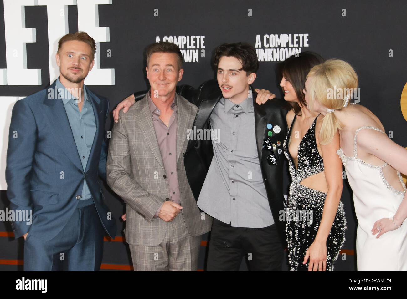 Los Angeles, USA. 10th Dec, 2024. Boyd Holbrook, Edward Norton ...