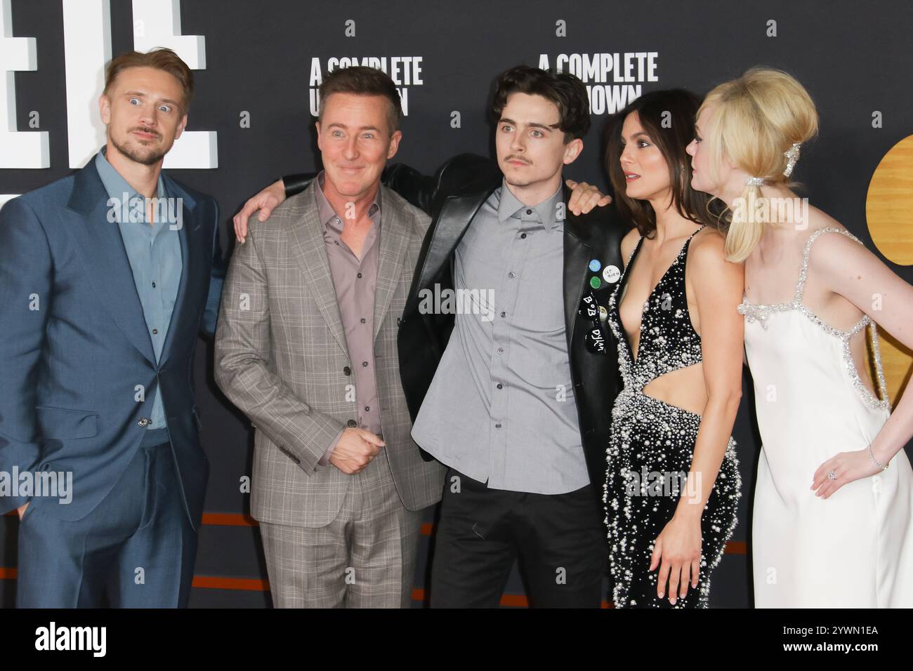 Los Angeles, USA. 10th Dec, 2024. Boyd Holbrook, Edward Norton ...