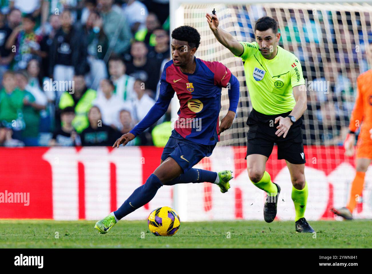 Alejandro Balde seen during LaLiga EASPORTS game between teams of Real ...