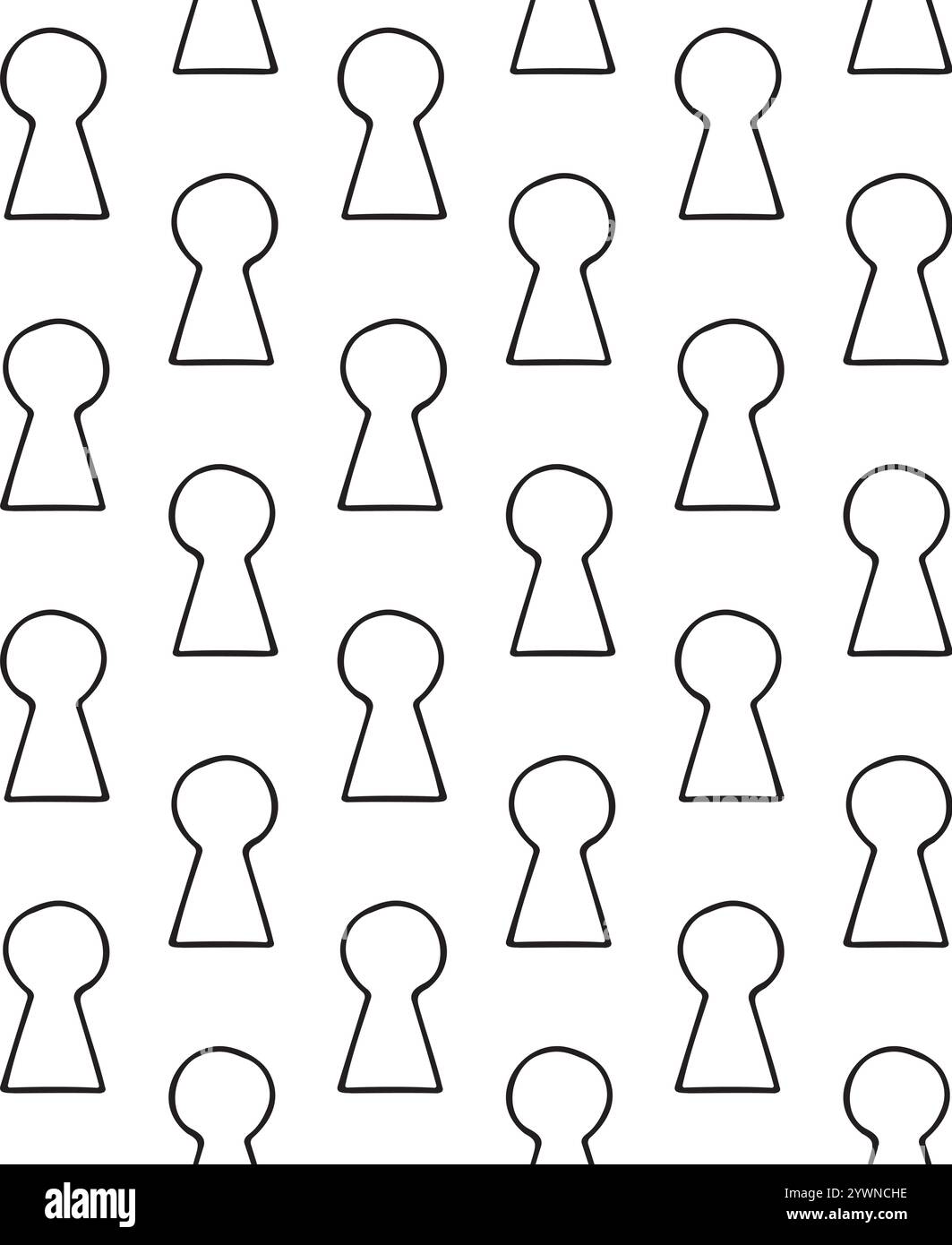 Hand print on door Stock Vector Images - Alamy