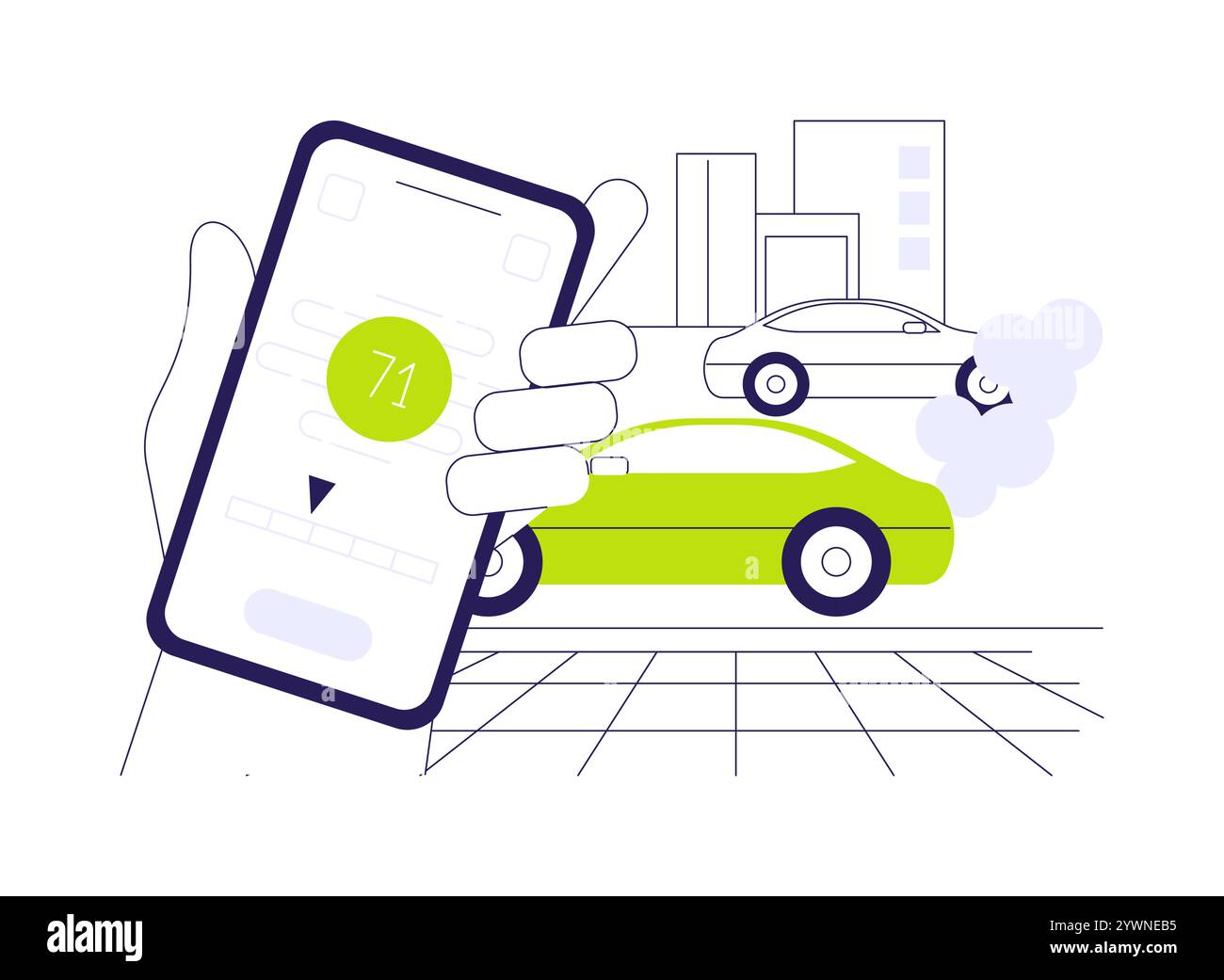 Air pollution monitors Stock Vector Images - Alamy