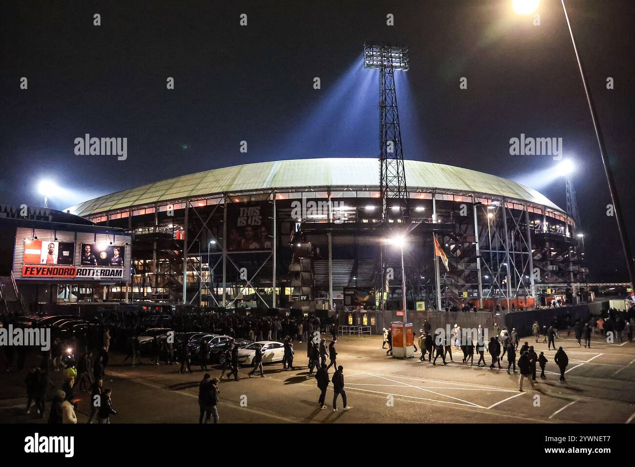 ROTTERDAM, 11-12-2024, Stadium de Kuip, Champions League, 2024/2025 ...