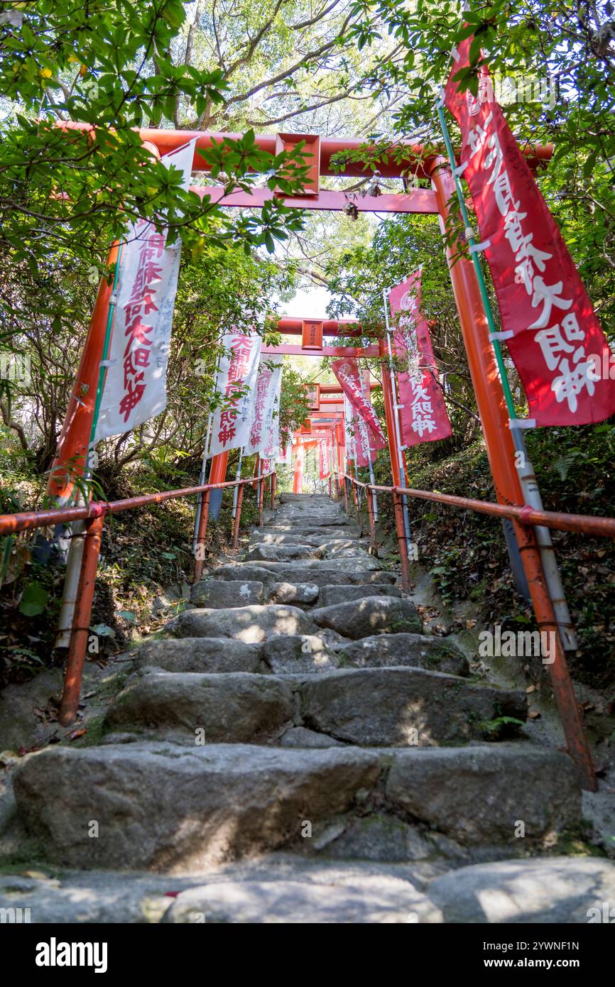 Fukuoka, Japan – November 15, 2022 :The Tenkai Inari Shrine at Dazaifu ...