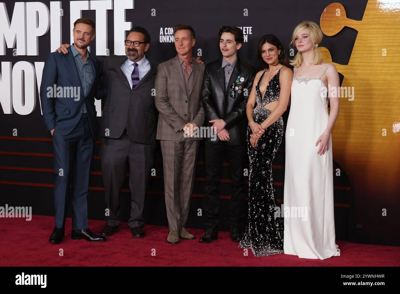 Los Angeles, USA. 11th Dec, 2024. Boyd Holbrook, James Mangold, Edward ...