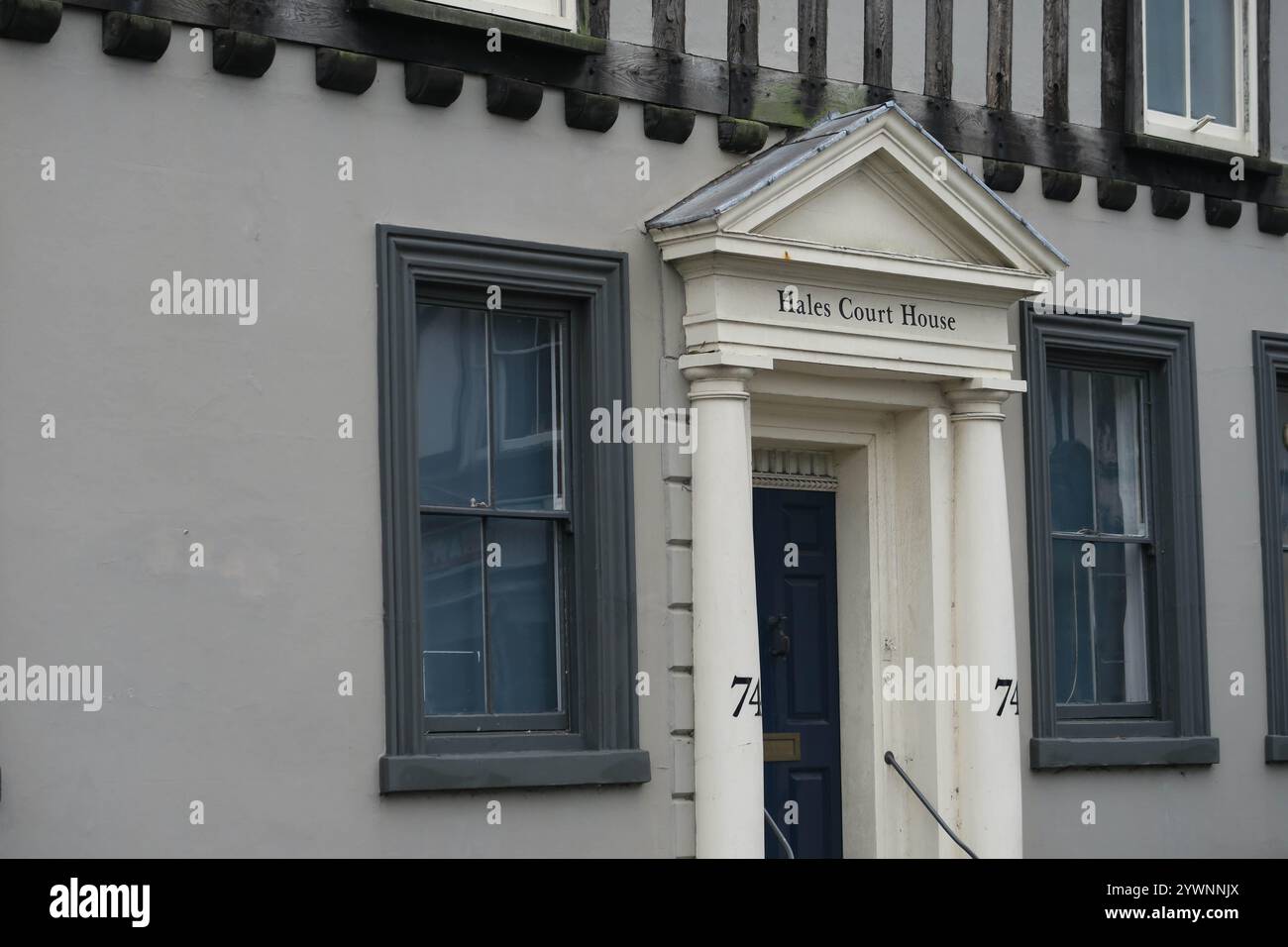 Hales Court House in Upper St Giles, Norwich Lanes, Norwich Stock Photo ...
