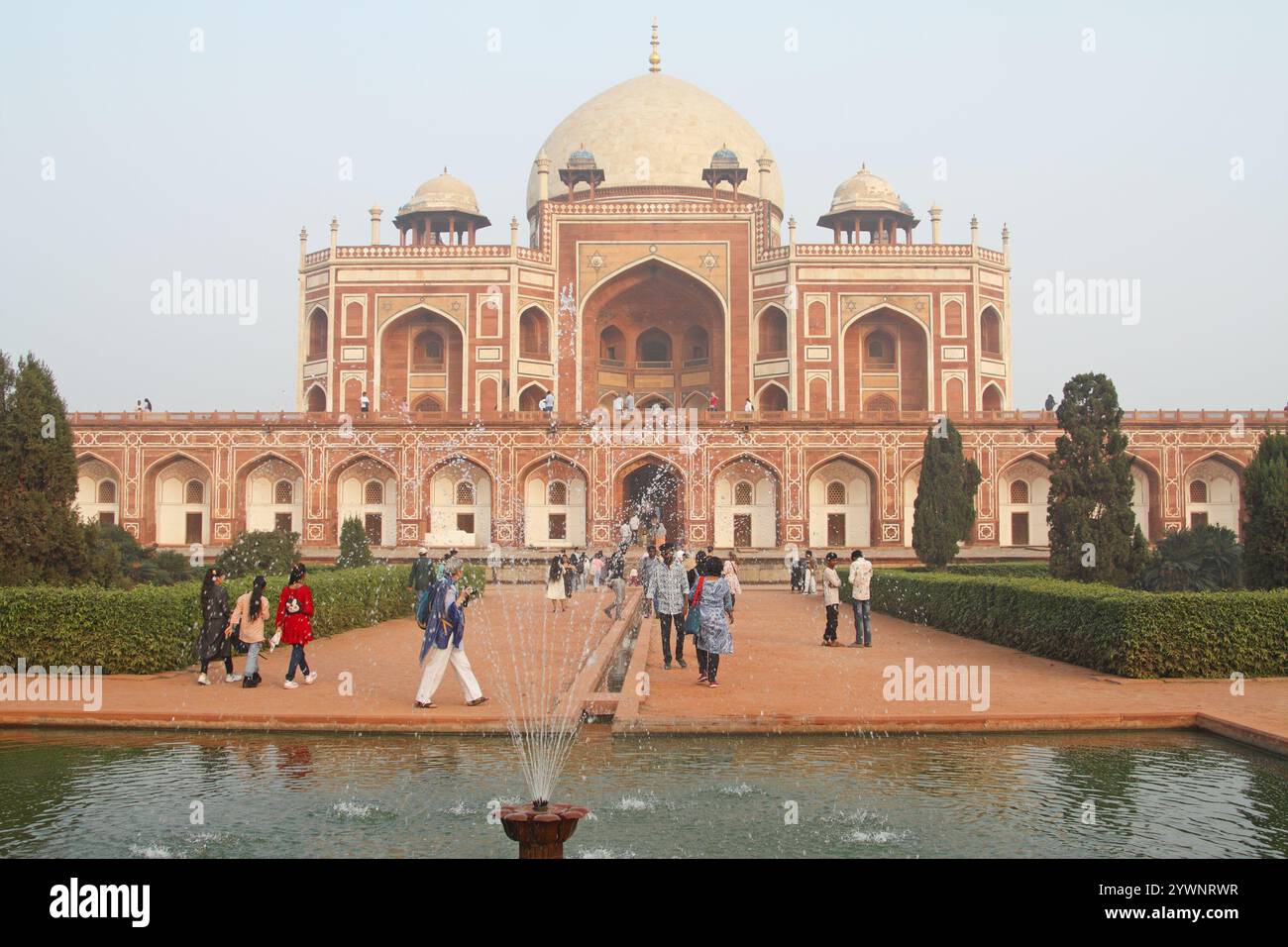 Humayun's Tomb, the 16th Century resting place of Mughal emperor Mirza ...
