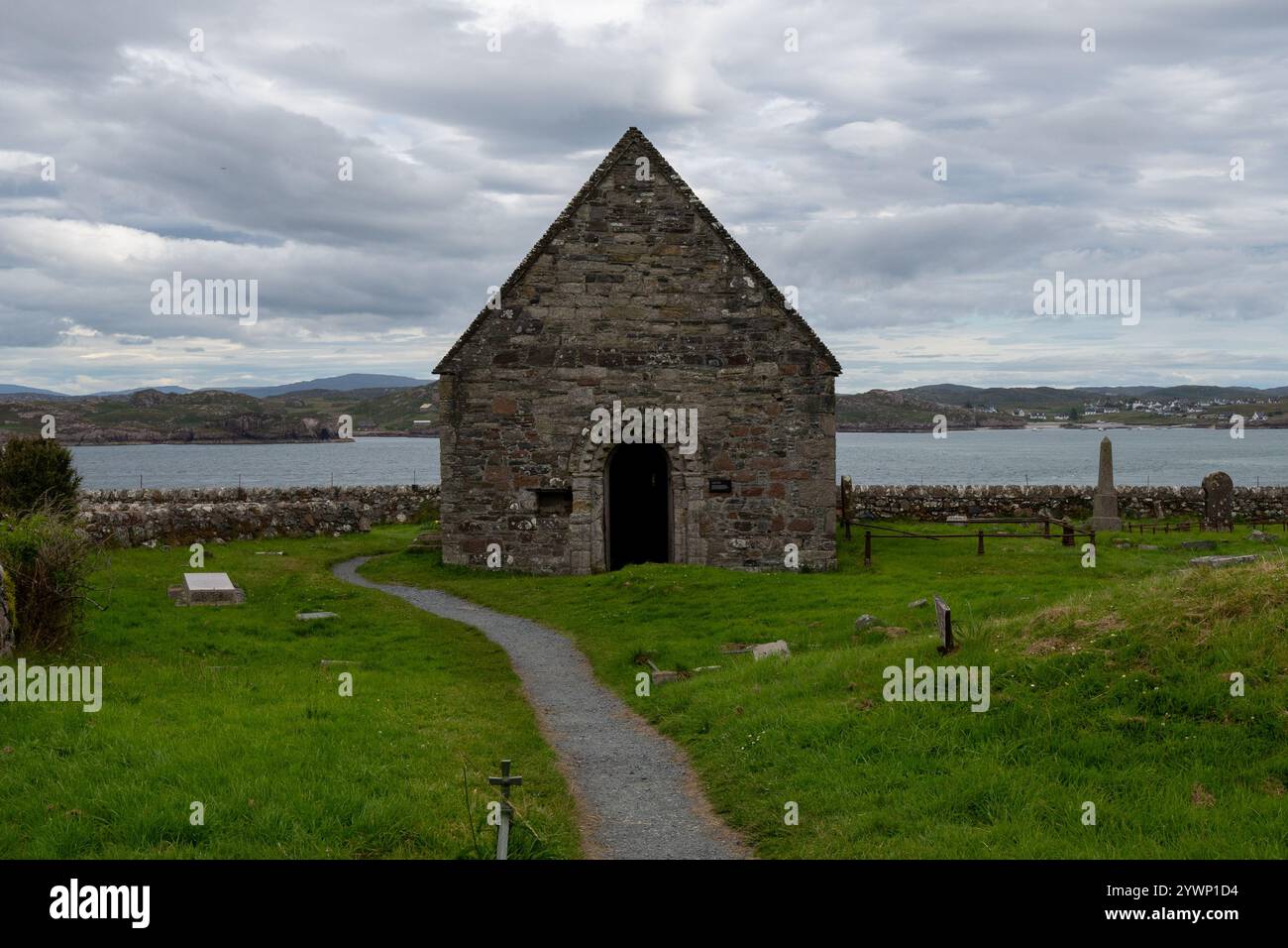 St Oran's Chapel on the Isle of Iona, Scotland, UK Stock Photo - Alamy