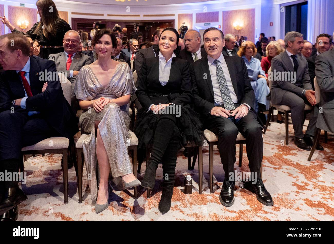 (L-R) President of the Community of Madrid, Isabel Díaz Ayuso 11 ...
