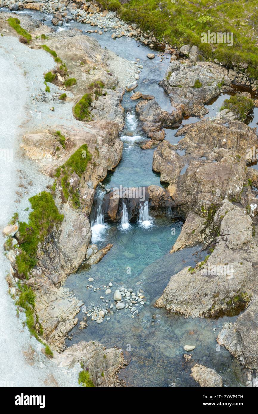 Ethereal Beauty of Fairy Pools Under the Majestic Skye Mountains of ...