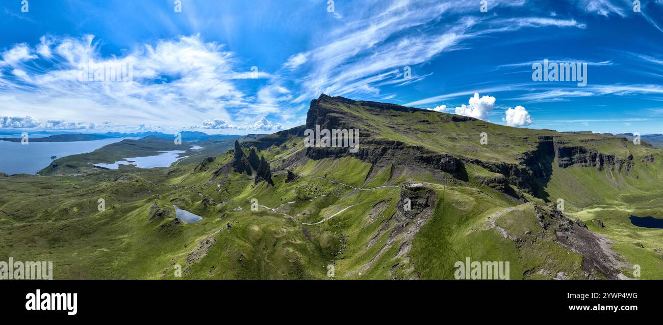 Old Man of Storr impressive landscape, Isle of Skye landmark, Scotland ...