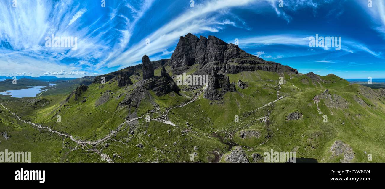 Old Man of Storr impressive landscape, Isle of Skye landmark, Scotland ...