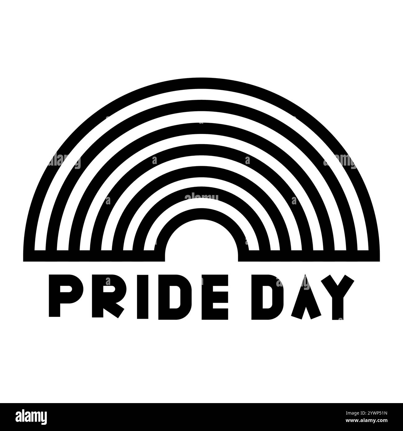 LGBT solidarity tolerance line icon. LGBT society. Vector isolated ...