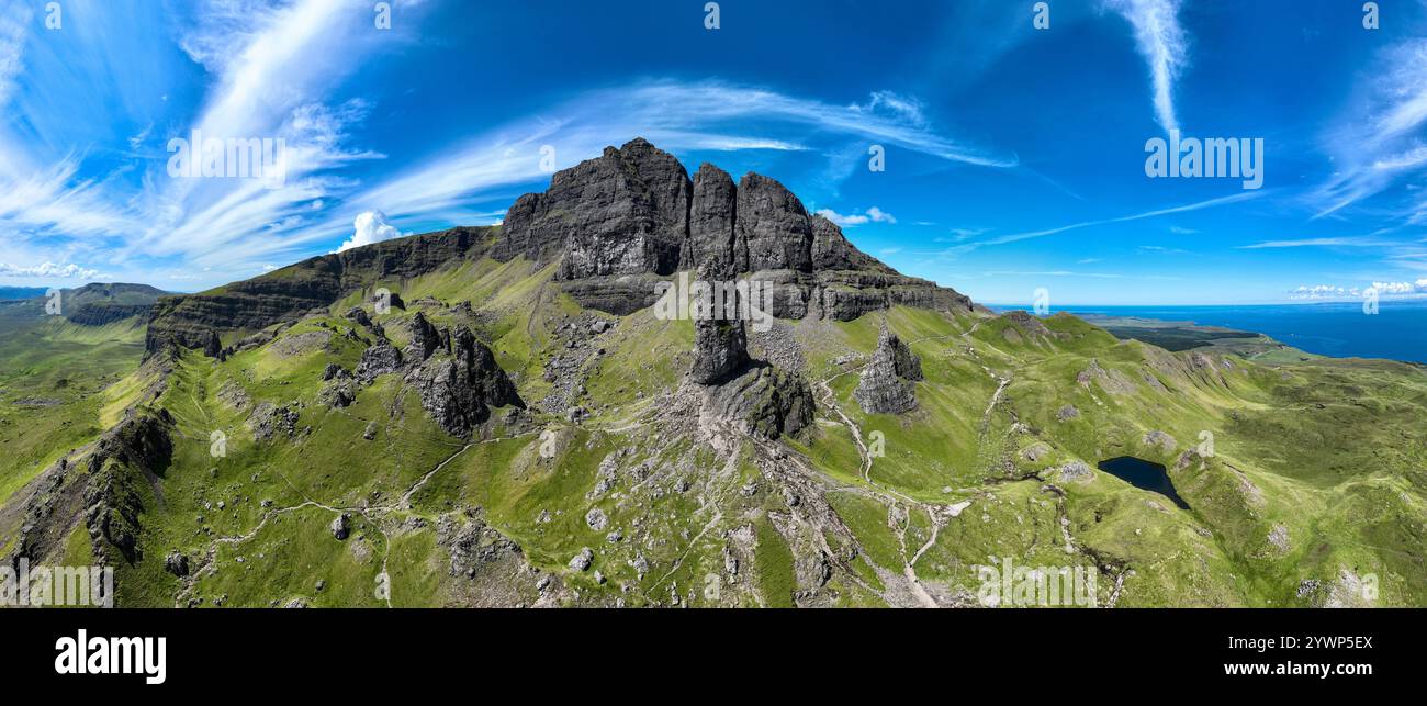 Old Man of Storr impressive landscape, Isle of Skye landmark, Scotland ...