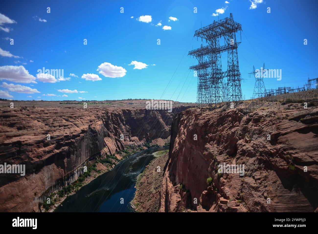 Colorado river aerial glen canyon hi-res stock photography and images ...