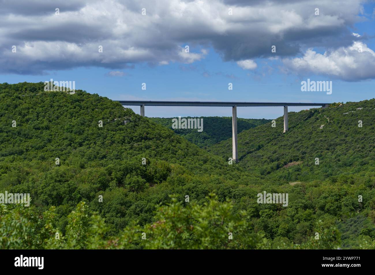 Big bridge between two mountains hi-res stock photography and images ...
