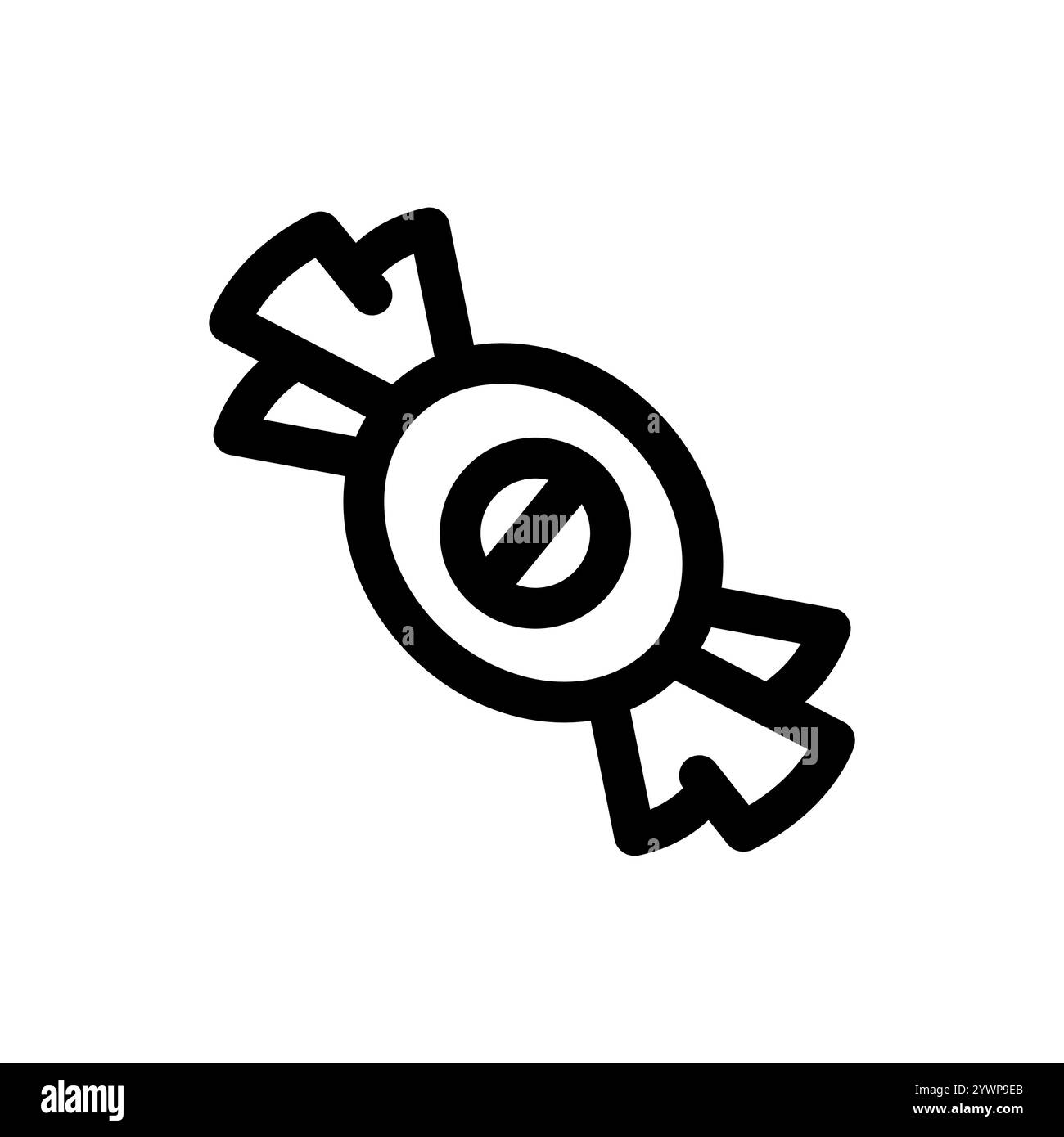 Placebo line black icon. Vector isolated button. Editable stroke Stock ...