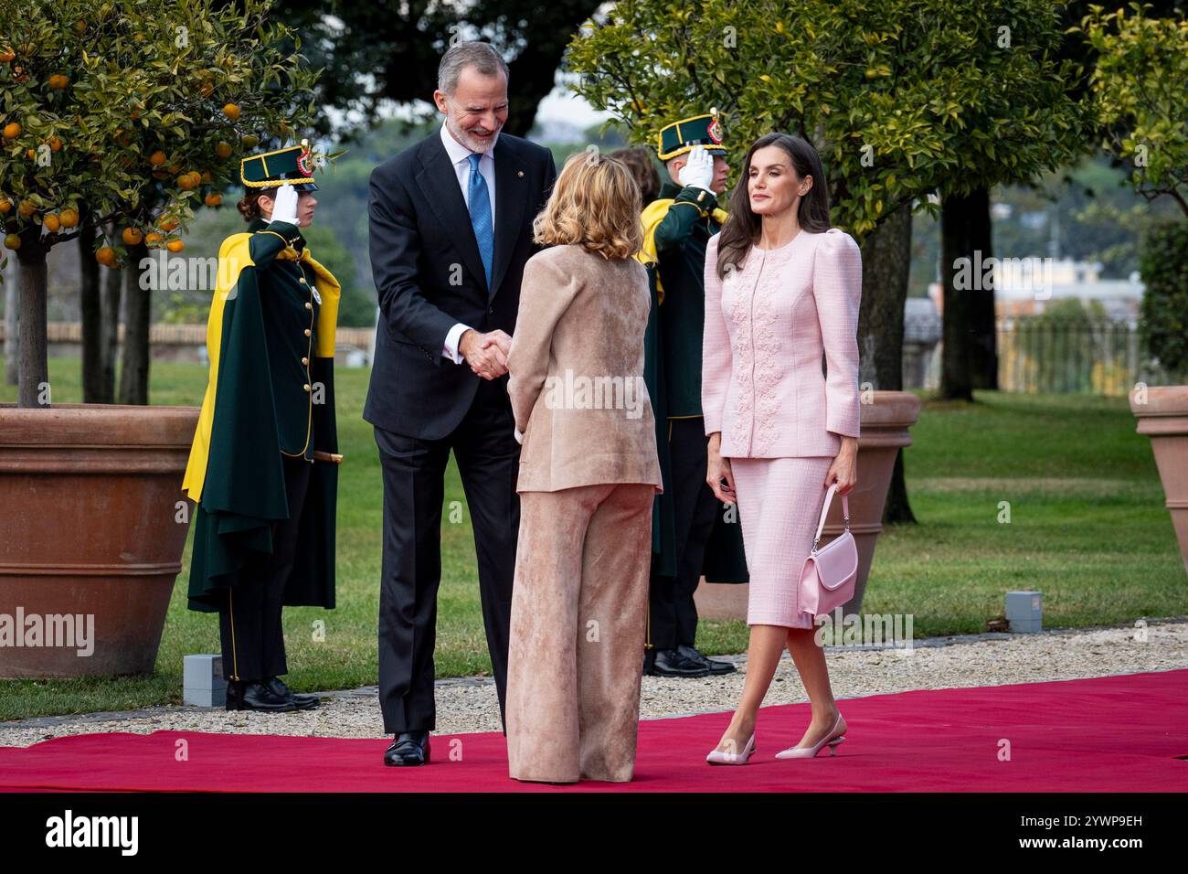 Rome, Italy. 11th Dec, 2024. Italian Prime Minister Giorgia Meloni ...