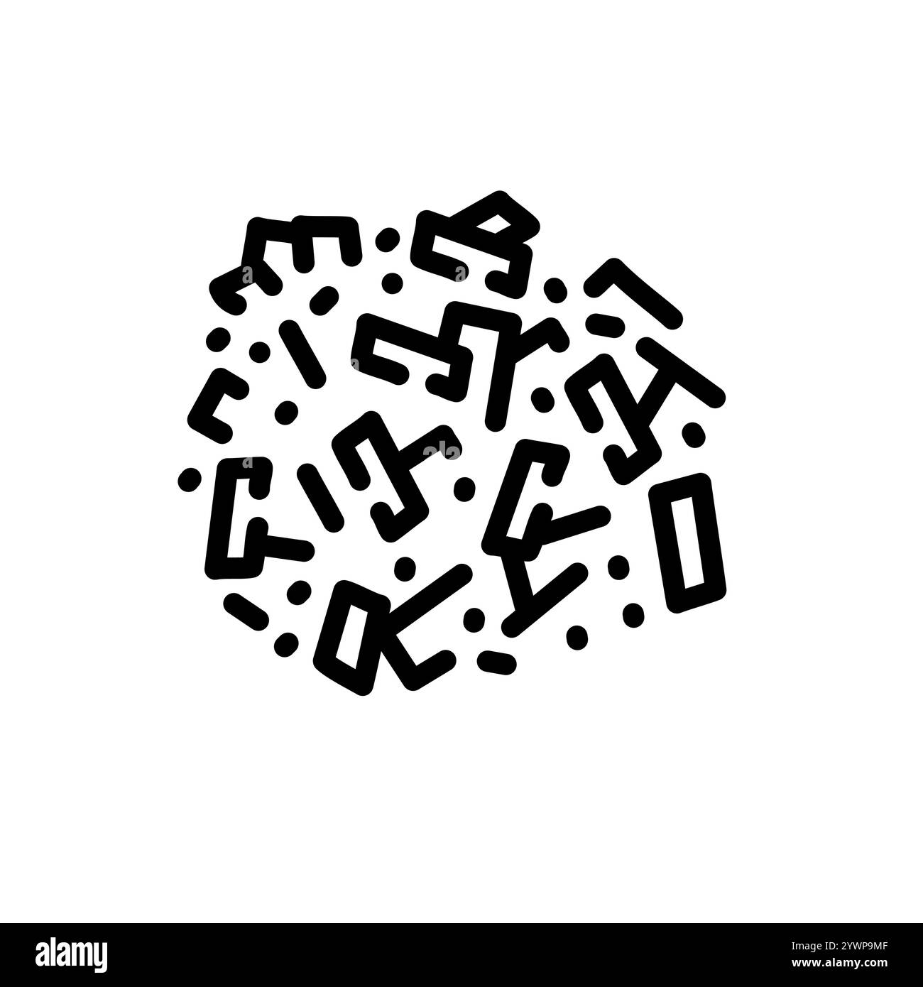 Fuel pellets line black icon. Sign for web page, mobile app, button ...