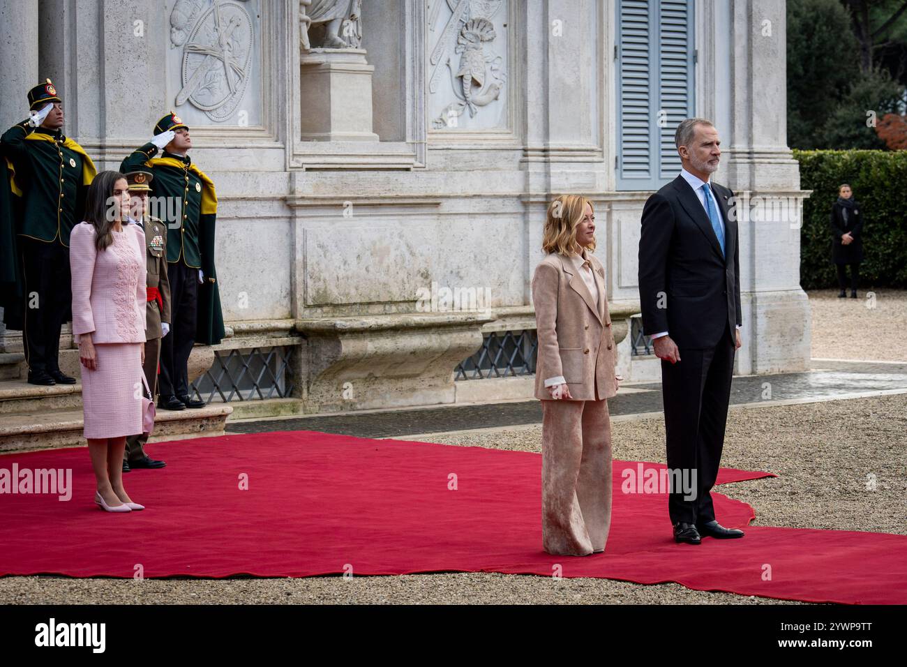 Rome, Italy. 11th Dec, 2024. Italian Prime Minister Giorgia Meloni ...