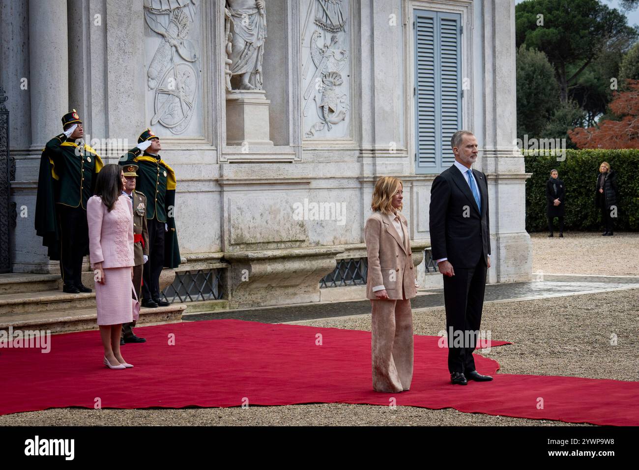 Rome, Italy. 11th Dec, 2024. Italian Prime Minister Giorgia Meloni ...