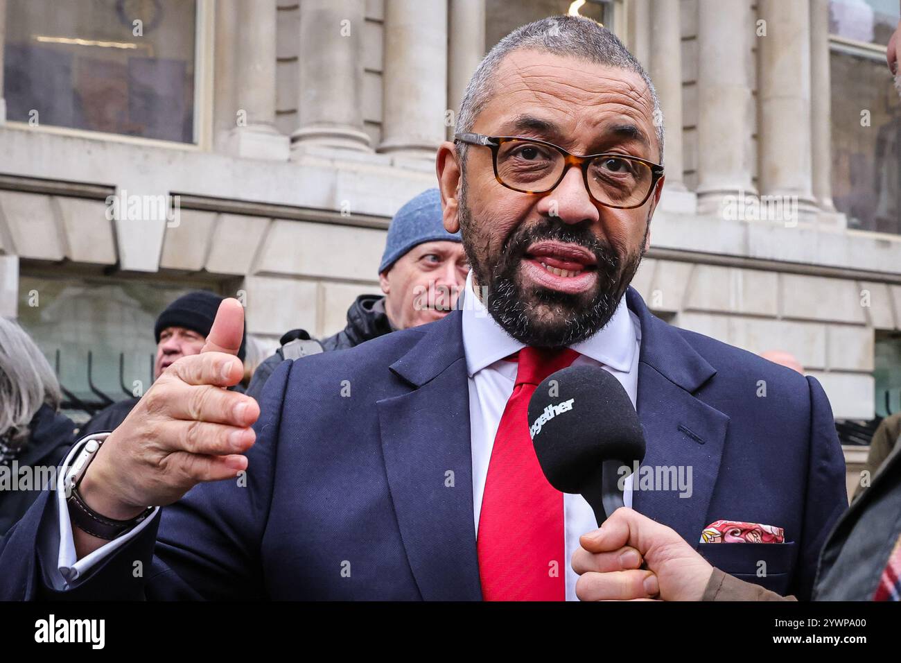 London, UK. 11th Dec, 2024. James Cleverly, MP, former Foreign ...