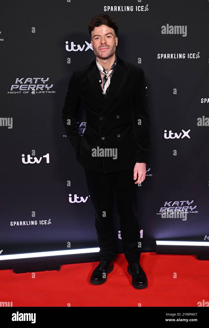 London, UK. December 11th, 2024. Jordan North arriving at the Katy ...