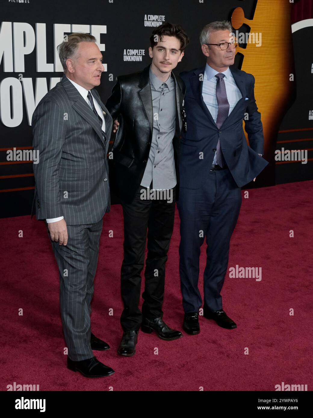 December 10, 2024, Hollywood, California, USA: Alan Gasmer, Timothee ...