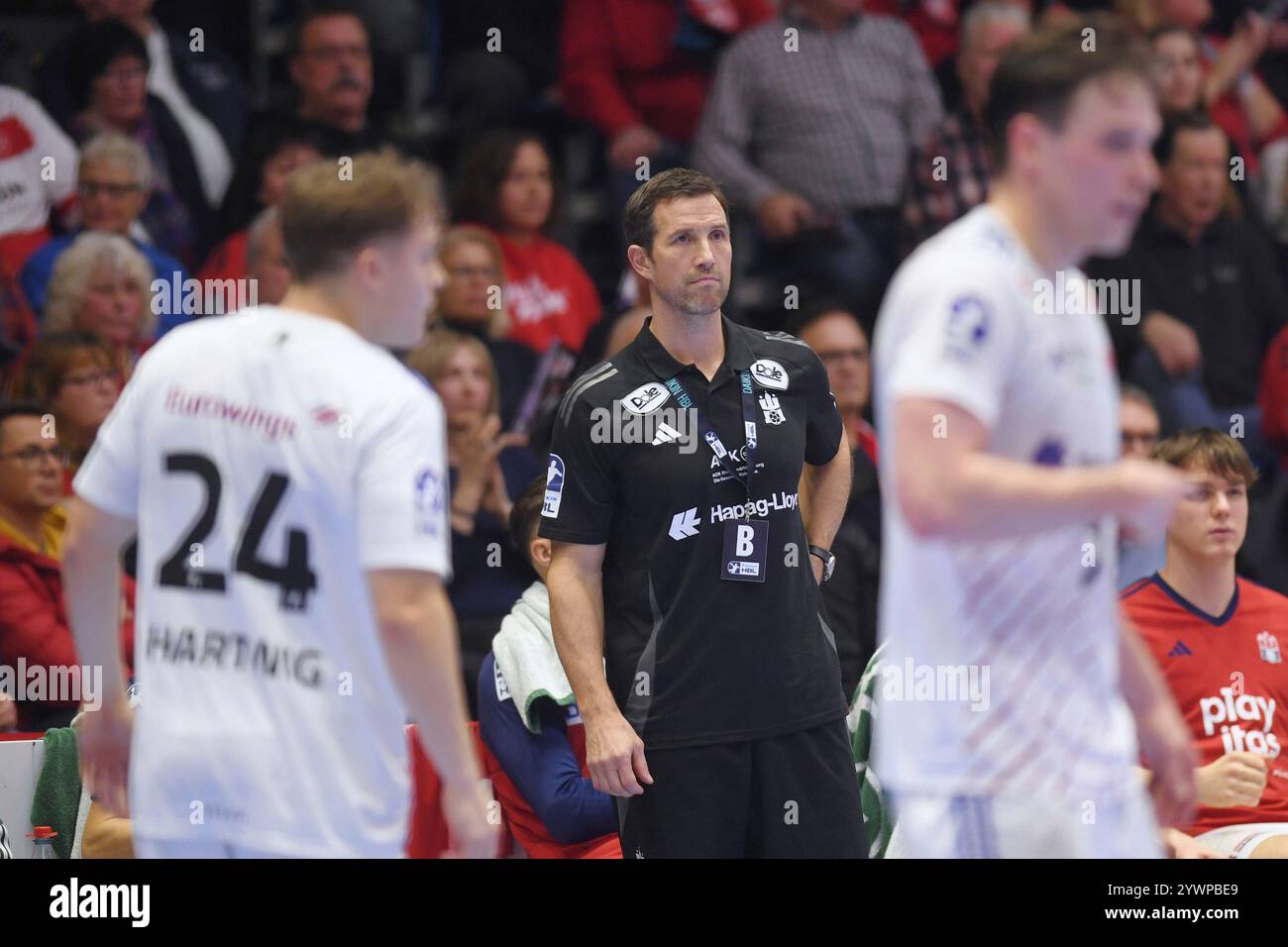 enttaeuscht, frustriert, Emotion; Torsten Jansen (Trainer HSV Hamburg ...