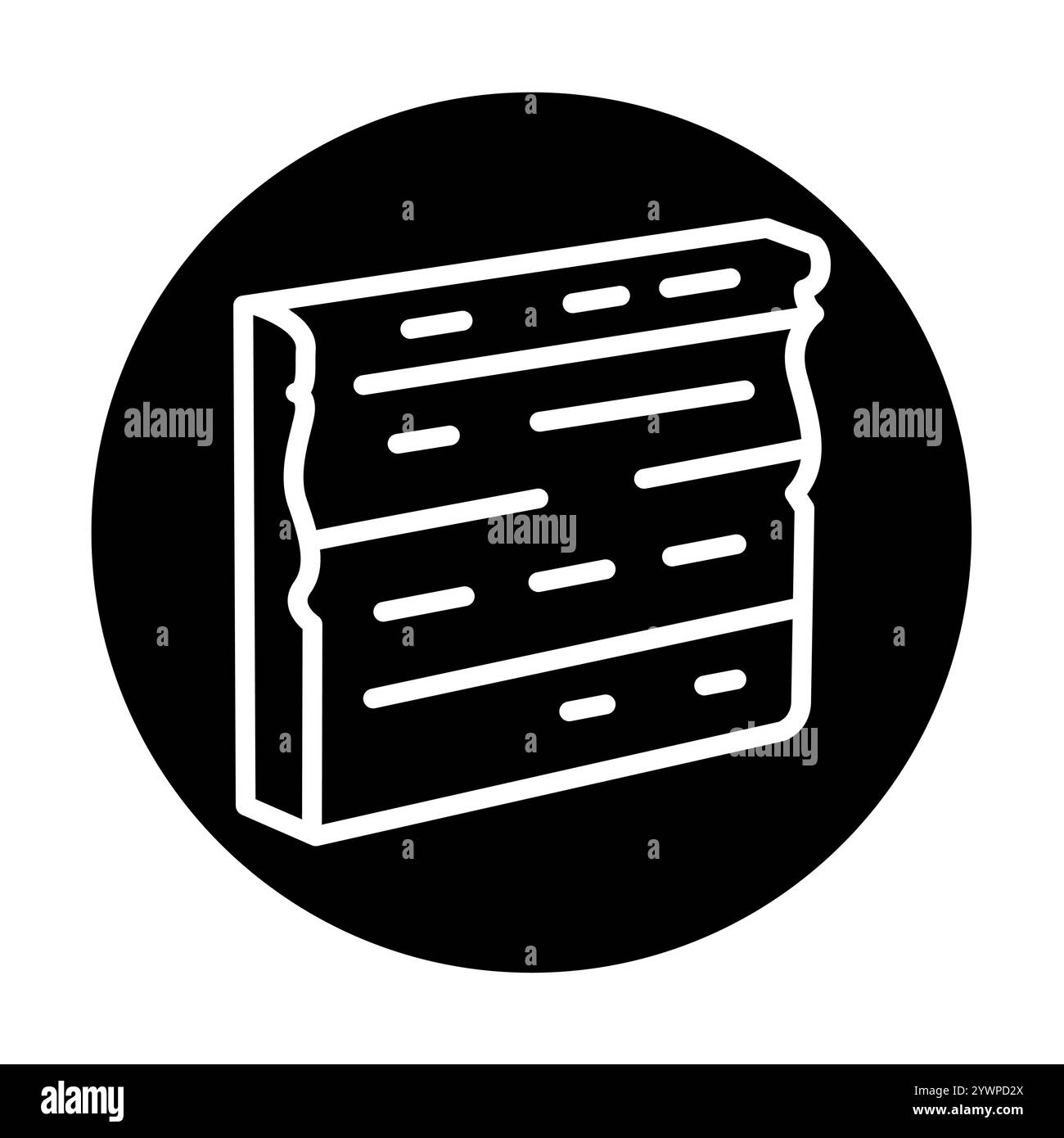 Wood plank board line black icon. Sign for web page, mobile app, button ...