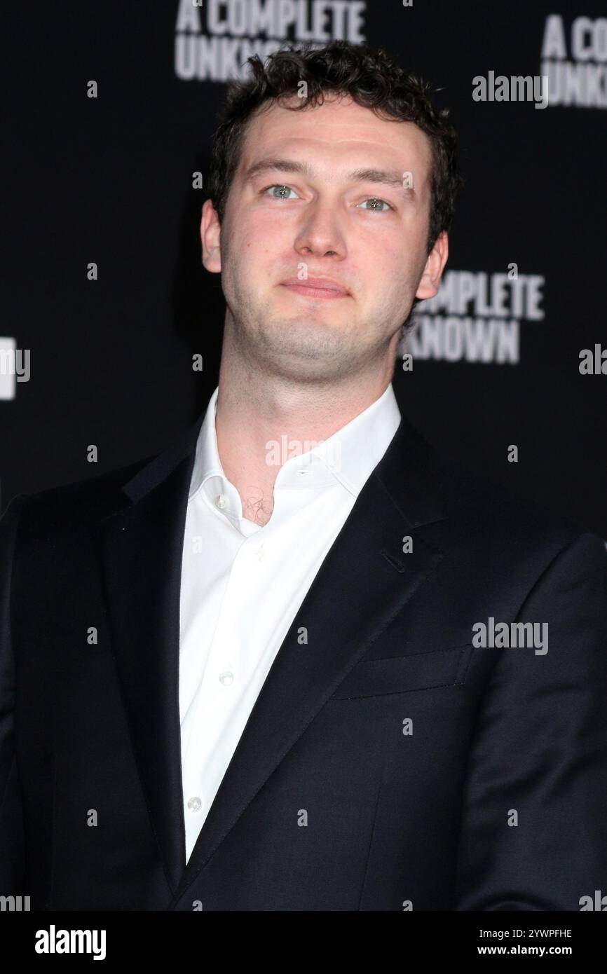 Los Angeles, USA. 10, December, 2024. Pictured left to right, Will ...