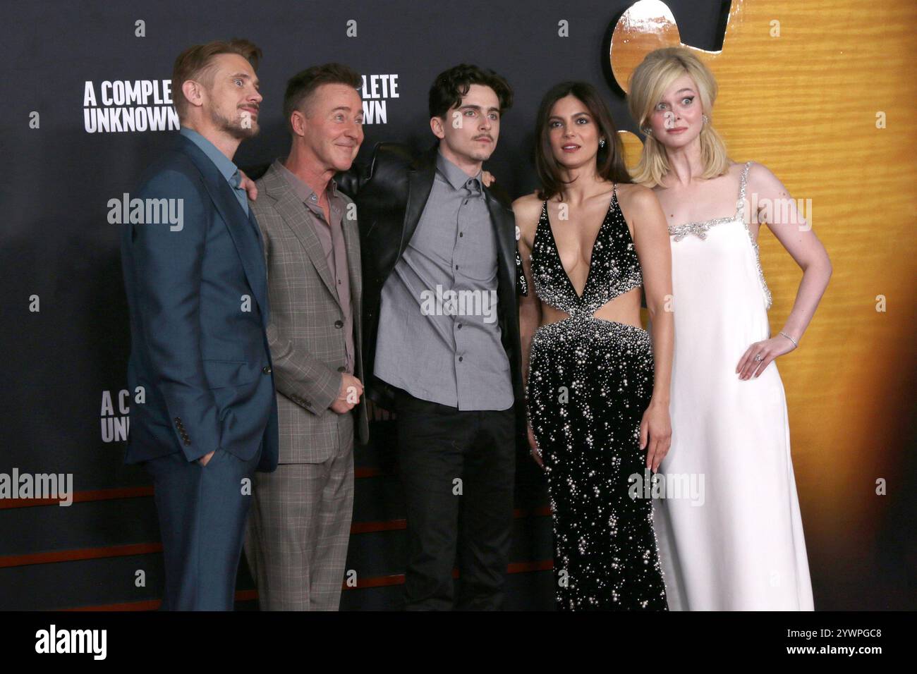 Los Angeles, USA. 10, December, 2024. Pictured left to right, Boyd ...