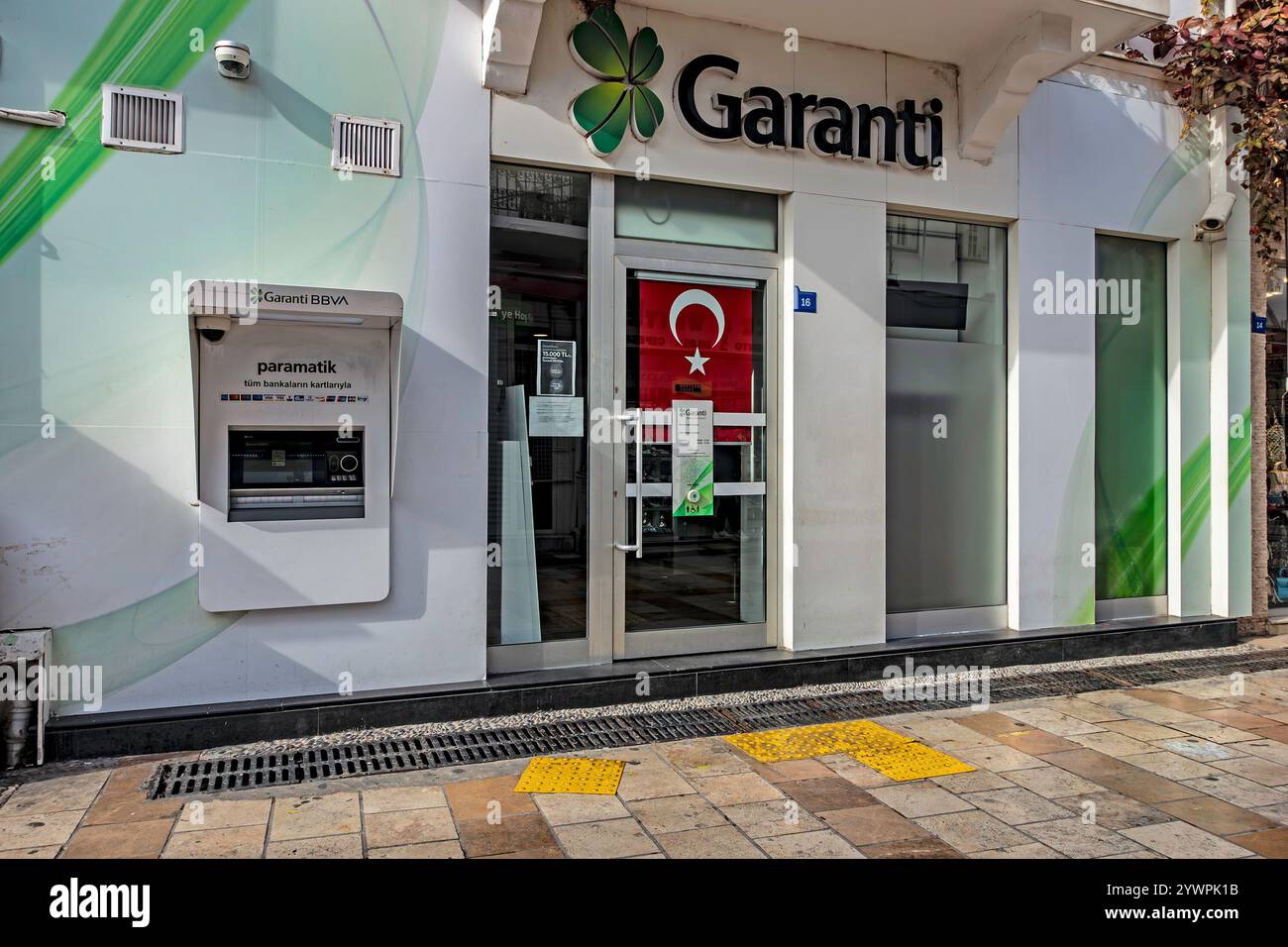 A branch of the Garanti Bank in Bodrum, Türkiye Stock Photo - Alamy