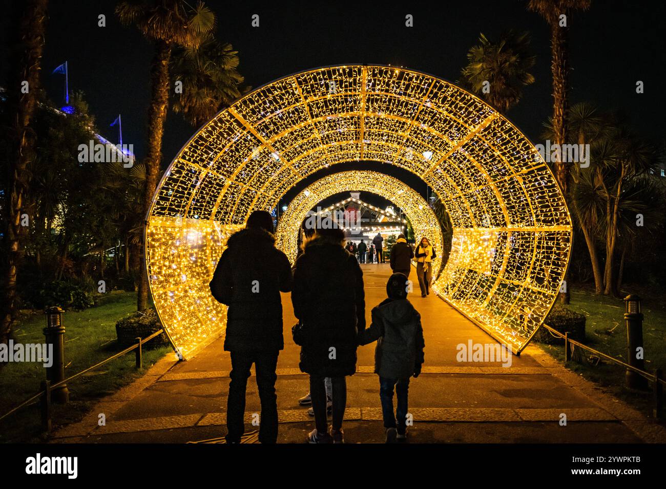 Bournemouth town centre night hi-res stock photography and images - Alamy