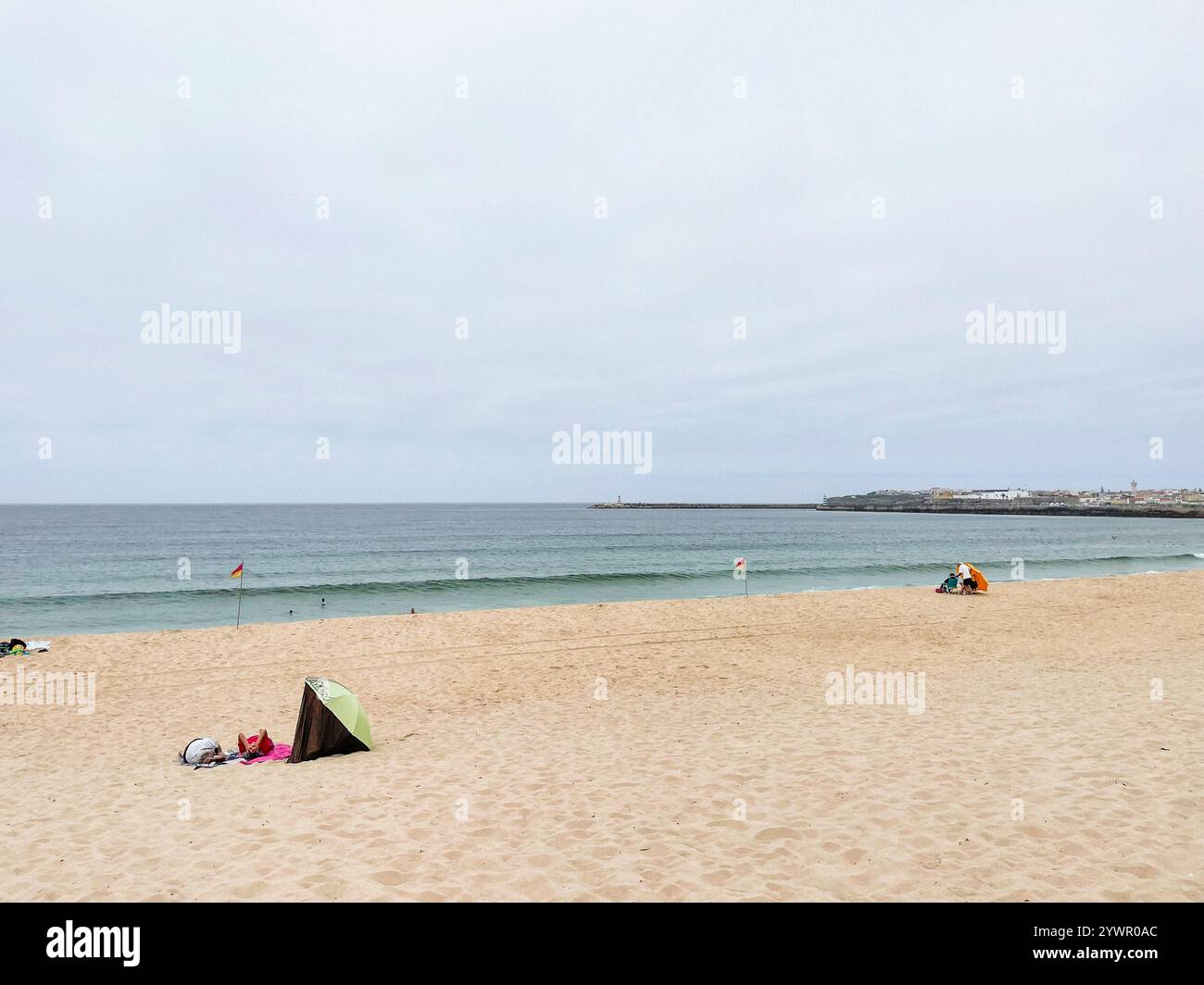 Portugal peniche supertubos beach hi-res stock photography and images ...
