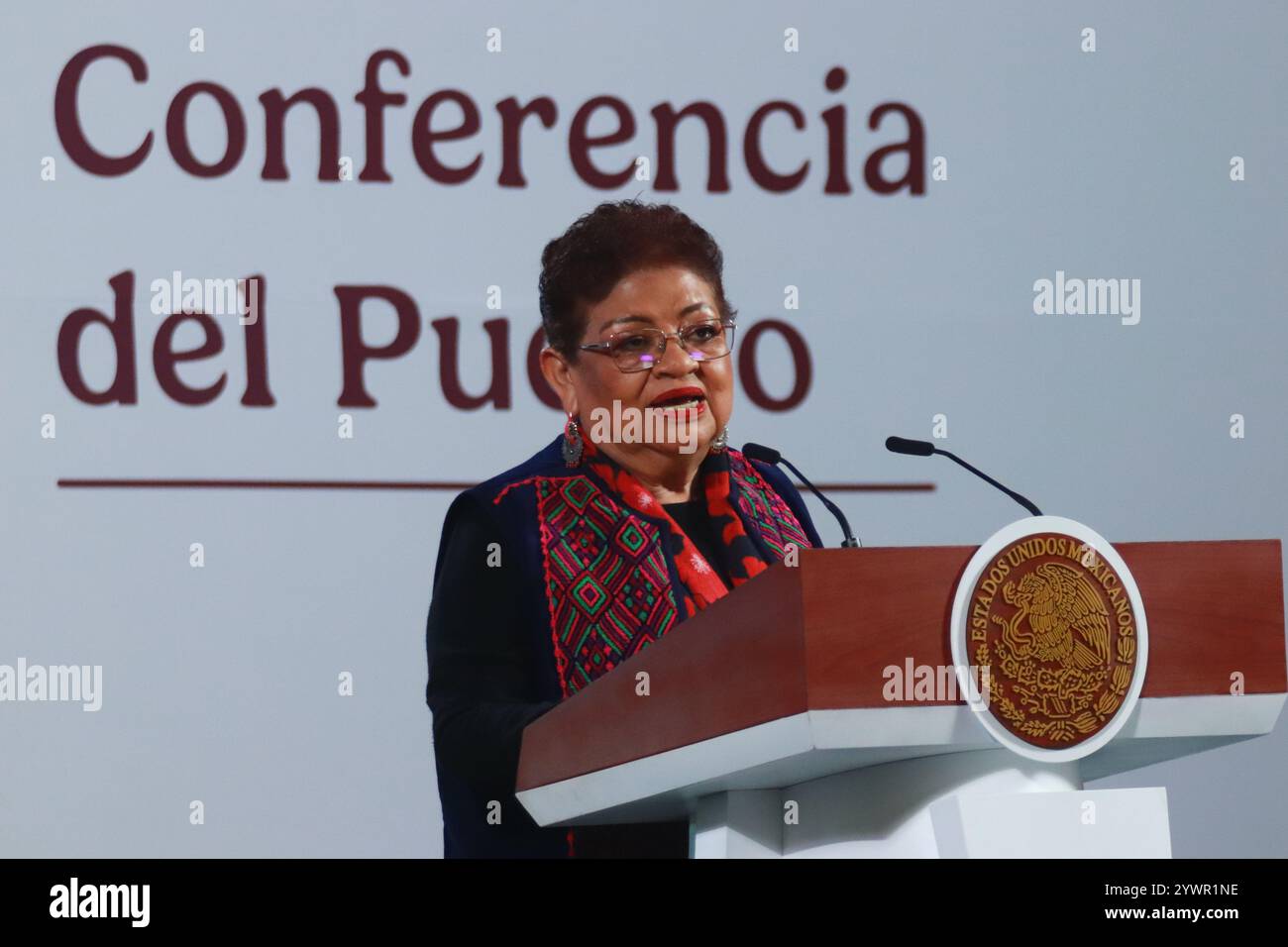 Mexico City, Mexico. 11th Dec, 2024. Legal Advisor to the Mexican ...