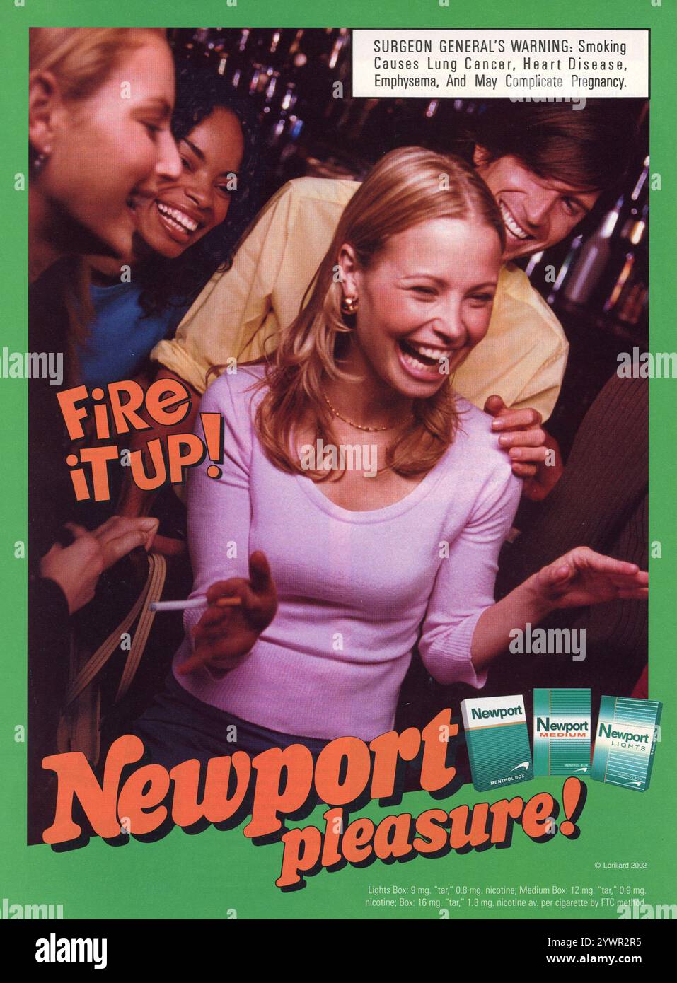 Vintage "Playboy" magazine July 2002 issue advert, USA Stock Photo - Alamy