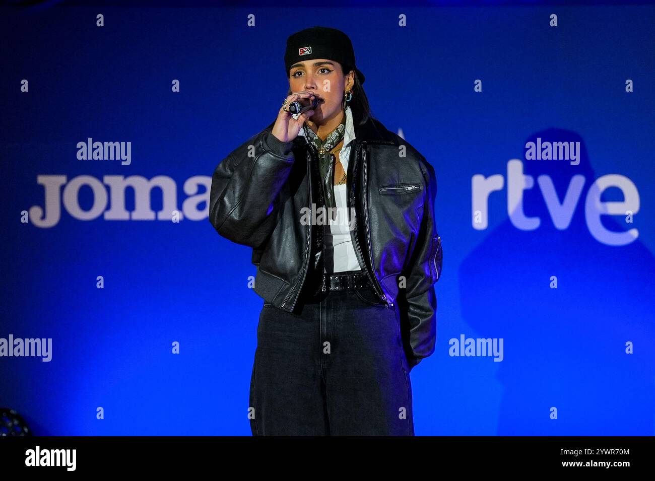 Marlena performs during XIX Gala of Spanish Olympic Committee 2024 at ...