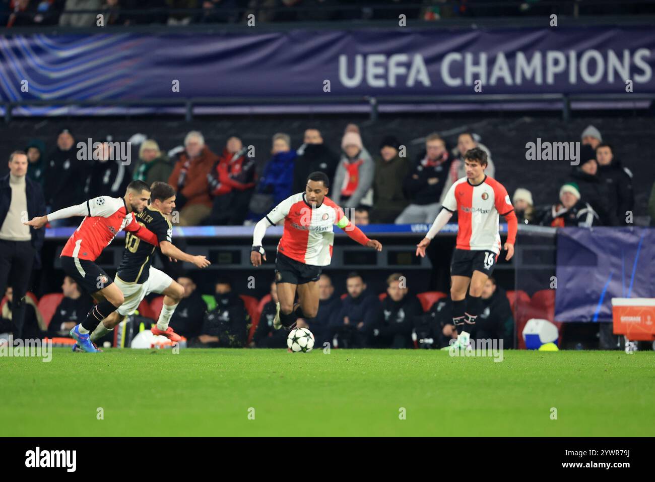 Rotterdam, Netherlands. 11th Dec, 2024. ROTTERDAM, 11-12-2024, Stadium ...