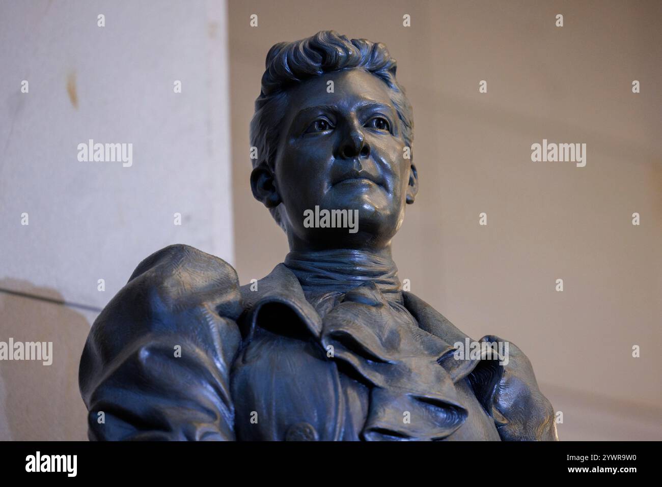 Washington, United States. 11th Dec, 2024. A statue of Utah suffragist ...