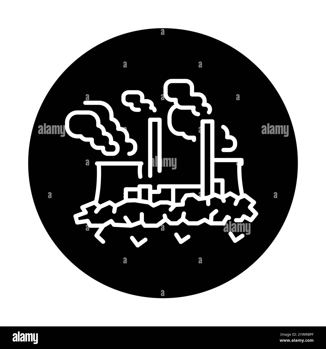 Alternative energy source. Vector isolated element Stock Vector Image ...