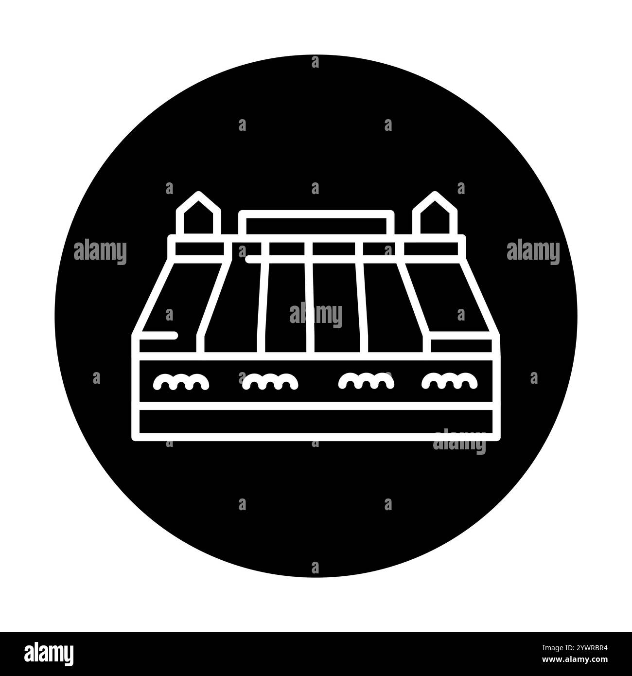 Alternative energy source. Vector isolated element Stock Vector Image ...