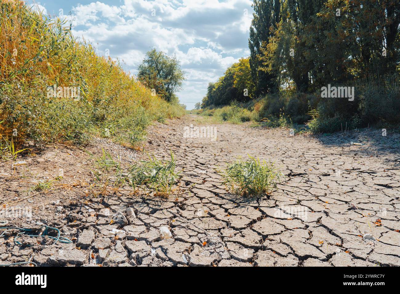 Landscape dry earth ground river hi-res stock photography and images ...
