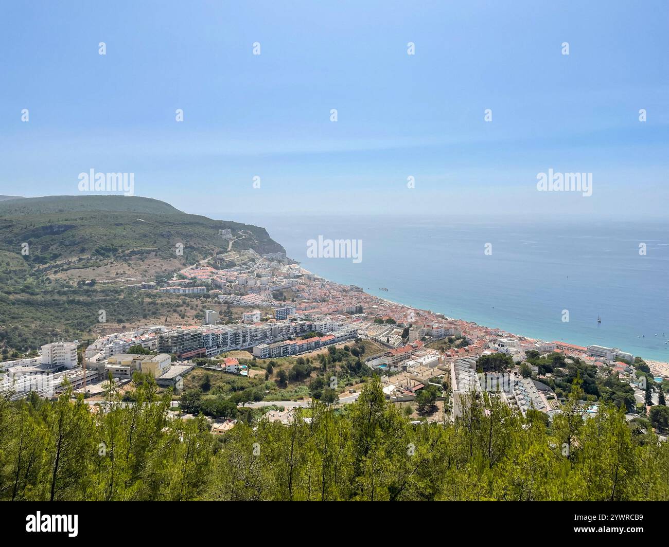 Old town sesimbra setubal district hi-res stock photography and images ...