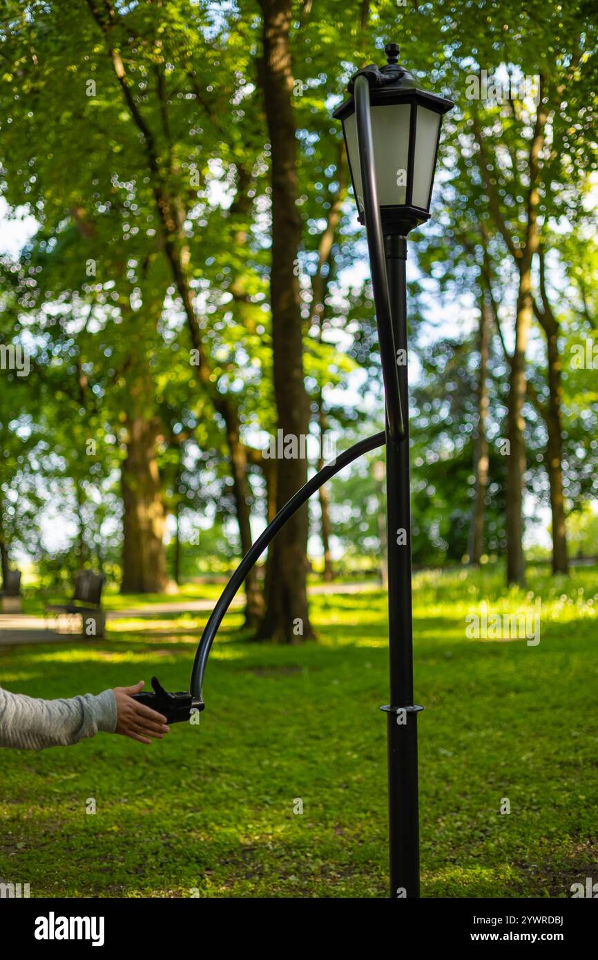 Lamp tipping hi-res stock photography and images - Alamy