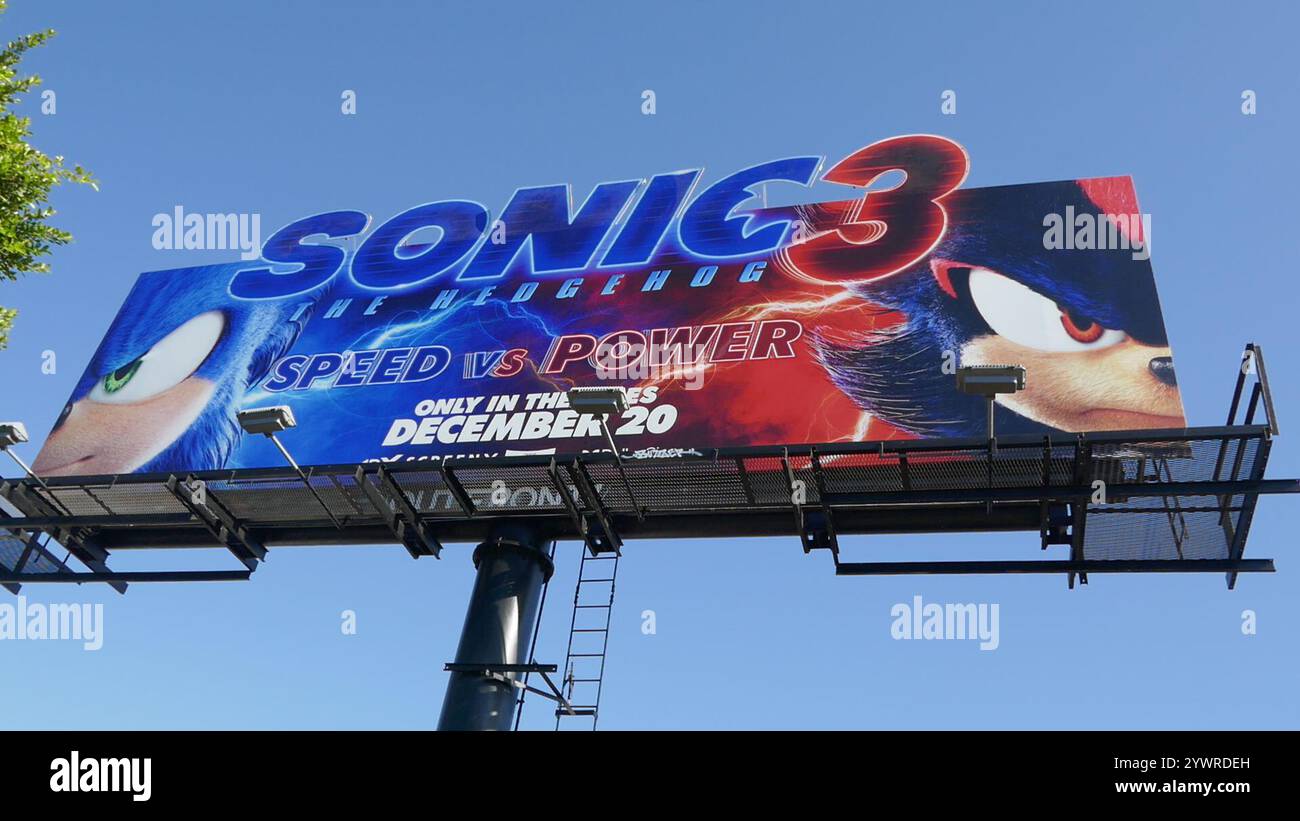 Los Angeles, California, USA 6th December 2024 Sonic The Hedgehog 3 ...