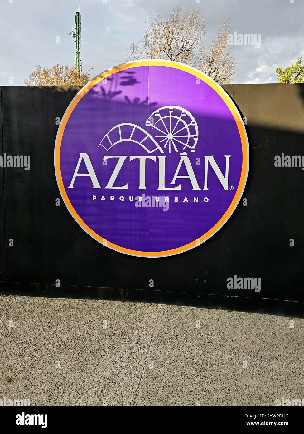 Mexico City, Mexico - Mar 20 2024: Aztlan Urban Park in the Second ...