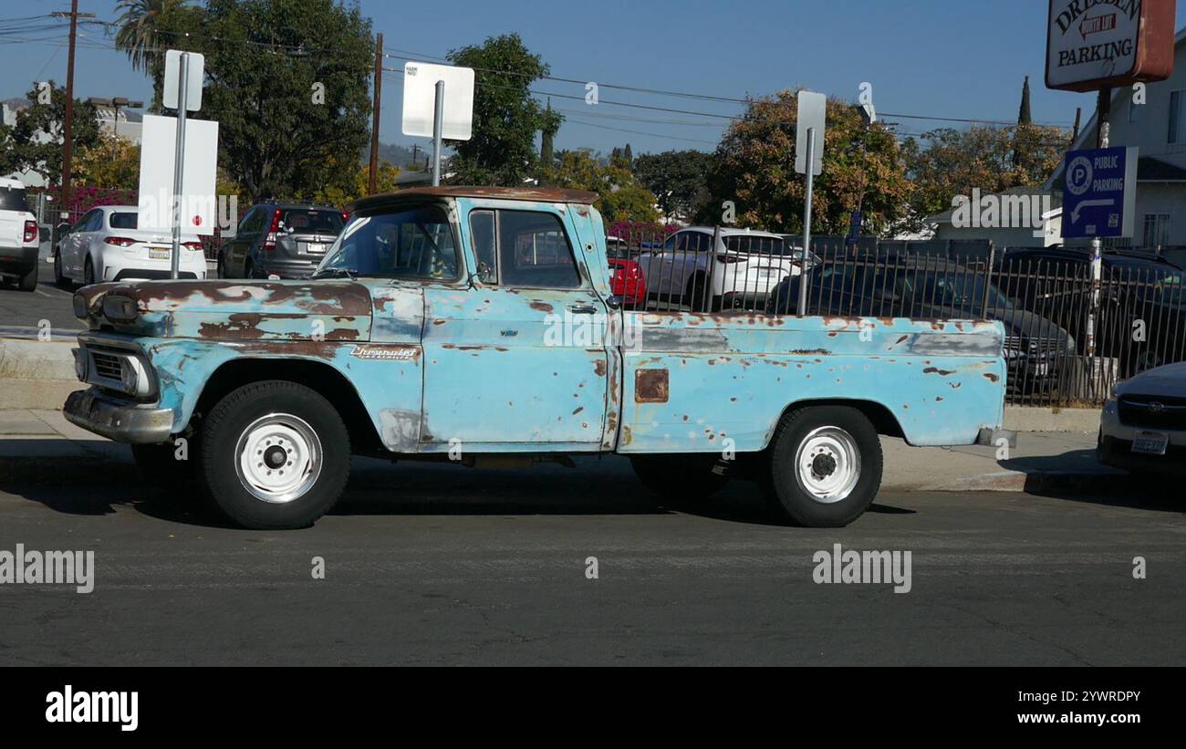 Los Angeles, California, USA 6th December 2024 Vintage Truck at Actor ...